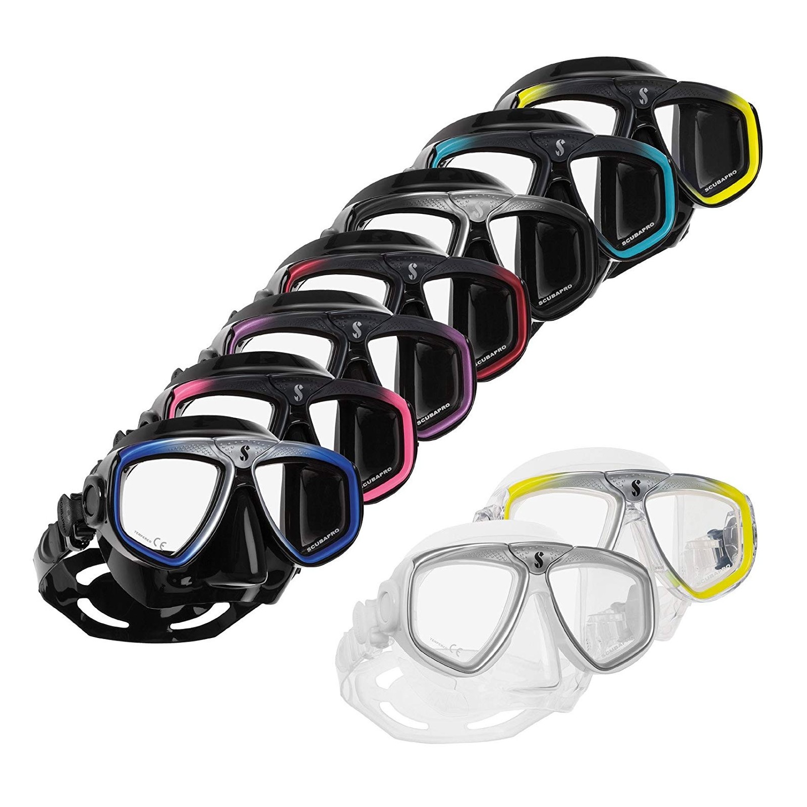 Masque de plongée Scubapro, Aqualung, Beuchat