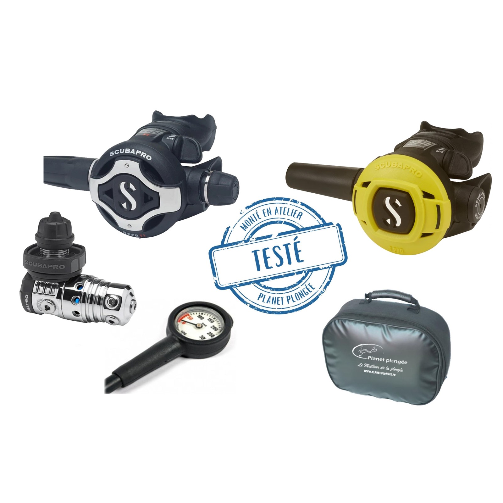 Pack Scubapro MK25 EVO S620Ti S270
