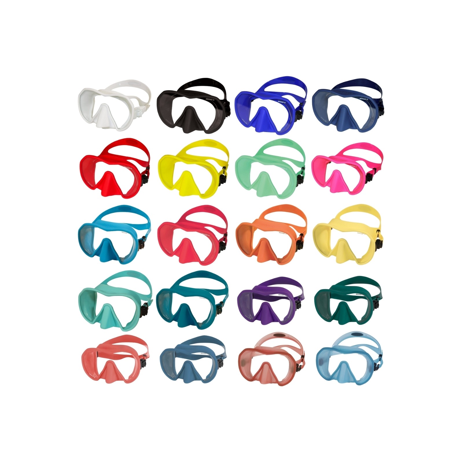 Masque de plongée Scubapro, Aqualung, Beuchat